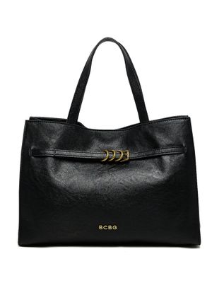 Buy BCBG Black Solid Handbag and Detachable Strap Online