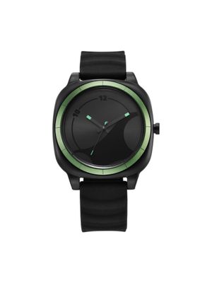 Buy Fastrack Hype All Black Dial Silicon Analog Watch - 68034PP06W Online