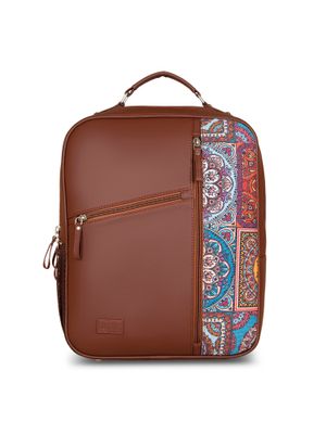 Buy Zouk Unisex Multi-Color Mandala Printed Laptop Backpack Online