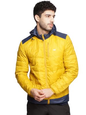 Buy WILDCRAFT Men Regular Fit Down Jackets-Mustard Online