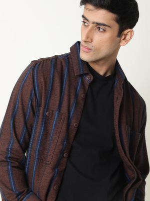 Buy Rare Rabbit Storm Brown Jacket Online