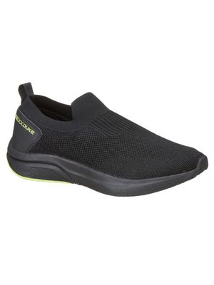 Duke Running Shoes : Buy Duke Solid-plain Black Sports Shoes Online ...