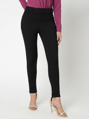 Buy VERO MODA X I.Scenery Tulsa Sk Reg Jeggings-B Black Online