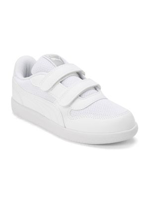 Buy Puma Punch Comfort Junior Kids White Casual Shoes Online