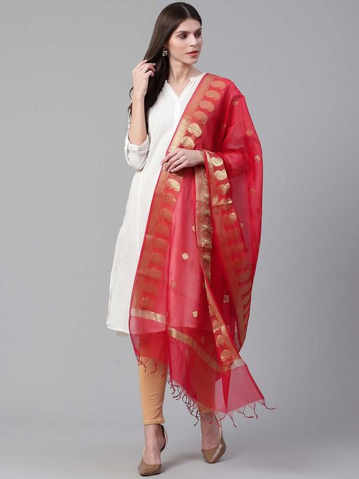 Buy Stylish Red Dupatta Collection At Best Prices Online