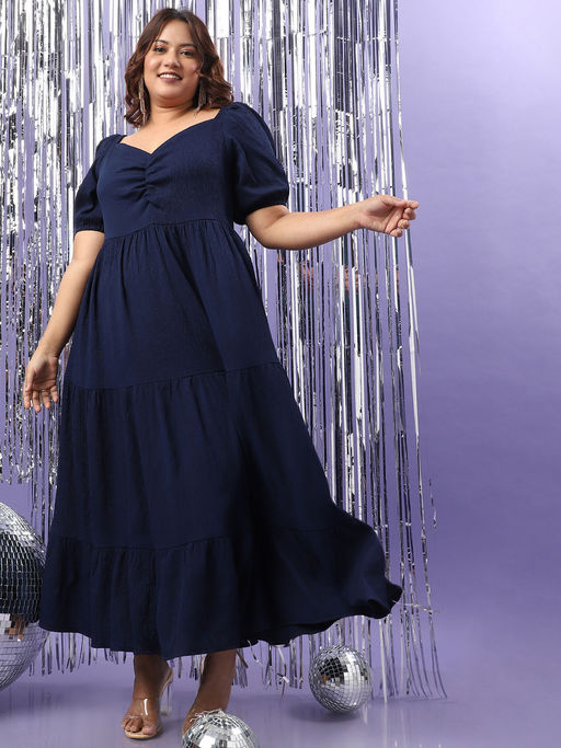 Buy Stylish Navy Blue Maxi Dresses Collection At Best Prices Online