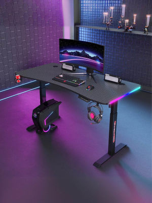 Buy Savya Home Motorized Adjustable Height Gaming Desk Black Online