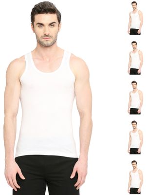 Buy VIP Mens Bonus Premium Cotton Vest (Pack of 6) (XS) Online