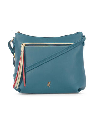Buy Baggit Crick Blue Small Sling Bag Online