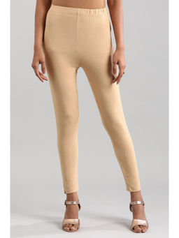 Buy Aurelia White Solid Tights Online