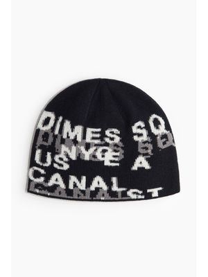 Buy H&M Beanie Black Online
