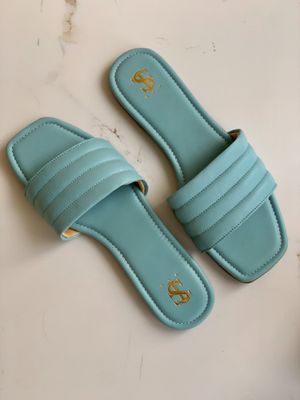 Buy Shoe that fits you Stfy Solid Toned Sliders Online