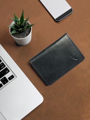 Buy Hidesign Black Ranch Card Holder Online