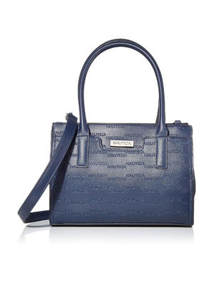 Buy Nautica Sandy Jr. Top Handel Satchel with Removable Crossbody Strap ...