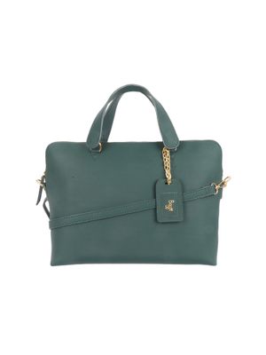 Buy Baggit L Lady Boss Green Laptop Bag (L) Online