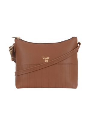 Buy Baggit L Bisho Brown Handbag (S) Online