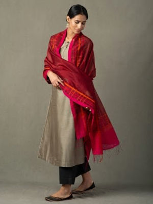 Fabindia Printed : Buy Fabindia Cotton Silk Jamdani Dupatta Online ...