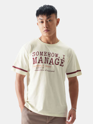 Buy The Souled Store The Office I Manage T-Shirt Online