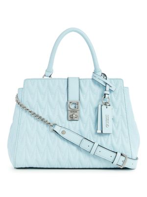 Buy Guess Blue Regilla Girlfriend Satchel Bag Online