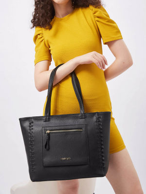 Buy FARGO Clara Black Tote Bag Large Handbag (S) Online