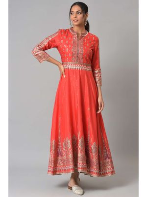 Buy WISHFUL by W Red Printed Dress Online