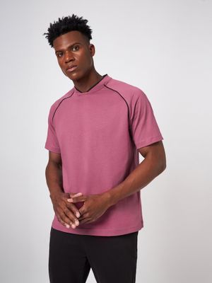 Buy Cava Athleisure Napa Pink Raglan T-Shirt Online