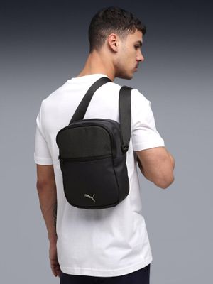 Buy Puma Black Solid Portable Everyday Sling Bag Online