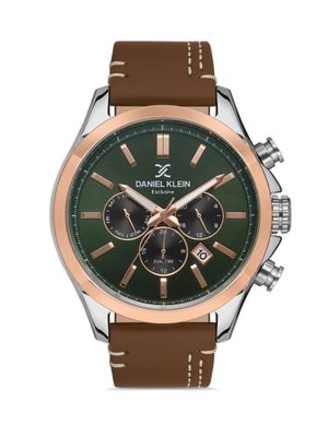 Buy Daniel Klein Exclusive Analog Green Dial Men's Watch-DK.1.13293-5 ...