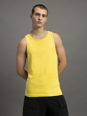 Buy Bewakoof Men's Yellow Oversized Vest Online