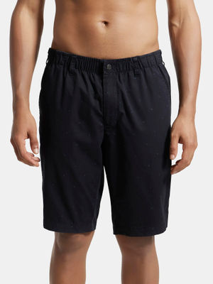 Buy Jockey 1206 Men Super Combed Mercerised Cotton Woven Printed Shorts ...