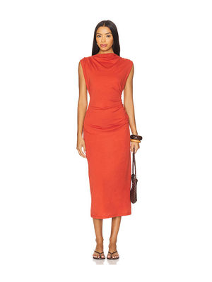 Buy Vince Cowl Neck Muscle Tee Dress (L) Online