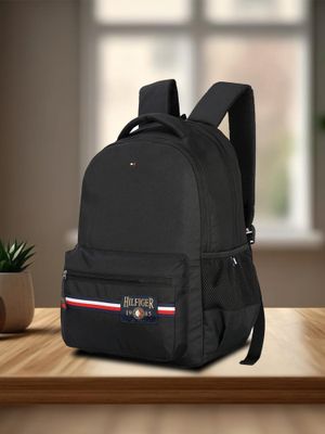 Buy Tommy Hilfiger Matias Unisex Laptop Backpack Solid 14 inch Black Online