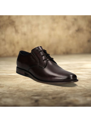 Buy Bugatti Gapo Dark Brown Men Formal Derbies (EURO 40) Online
