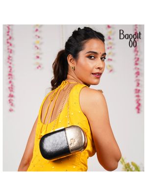 Buy Baggit Entrap Black Clutches Online