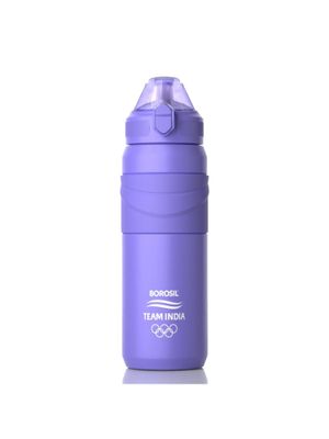 Buy Borosil Adventure Veri Peri 560ml Kids Steel Bottle, Double Wall ...
