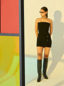 Buy The Dapper Lady Astral Corset Dress - Black Online