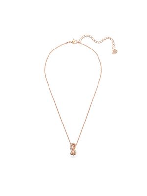 Buy SWAROVSKI Hyperbola Necklace, White, Rose Gold-Tone Plated Online