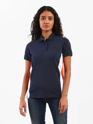 Buy Levi's Regular Blue Solid Short Sleeves Polo T-Shirts Online