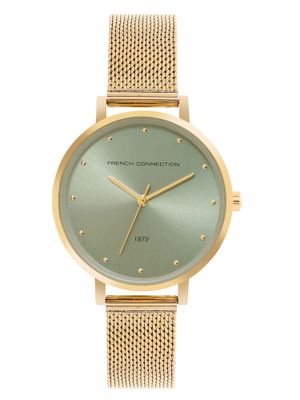 Buy French Connection Women Green Dial Analog Watch - FCN00080H (M) Online