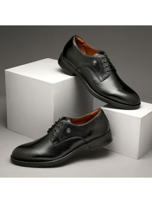 Buy Arrow Men Scoot Black Formal Lace Up Shoes Online