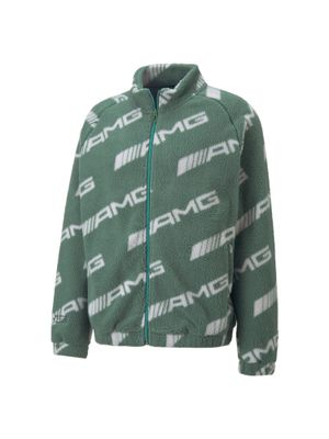 Buy Puma Mercedes AMG Petronas Motorsports F1 Fleece Men Green Jacket ...