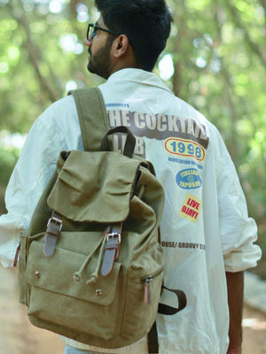 Buy EcoRight Vector Solid Backpack - Forest Online