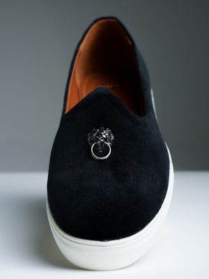 Buy Kavith Sainaani Black Wedding Sneaker (UK 6) Online