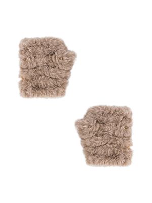Buy jocelyn Faux Fur Mandy Mittens Online