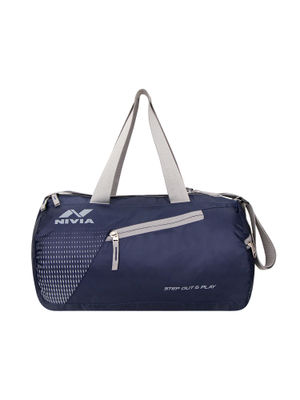 Buy Nivia Deflate Round - 01 Bag (Navy and Grey) Online