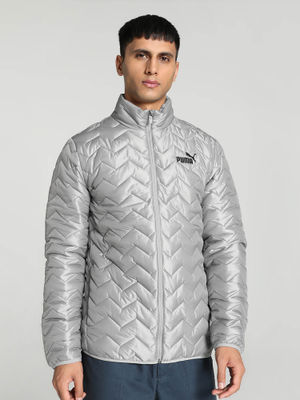 Buy Puma Embossed Elevated Men Grey Jacket Online