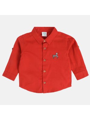 Buy MiNi KLUB Boys Rust Shirt (0-3 Months) Online