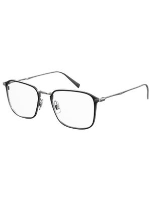 Buy Levi's Black Rectangular Full-Rim Frame (103451) (52) Online