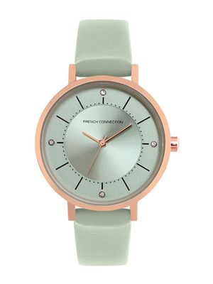 Buy French Connection Green Round Dial Analog Watch for Women FCN00010B ...