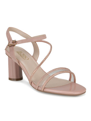 ROSSO BRUNELLO heels_women : Buy Rosso Brunello Textured Pink Block ...